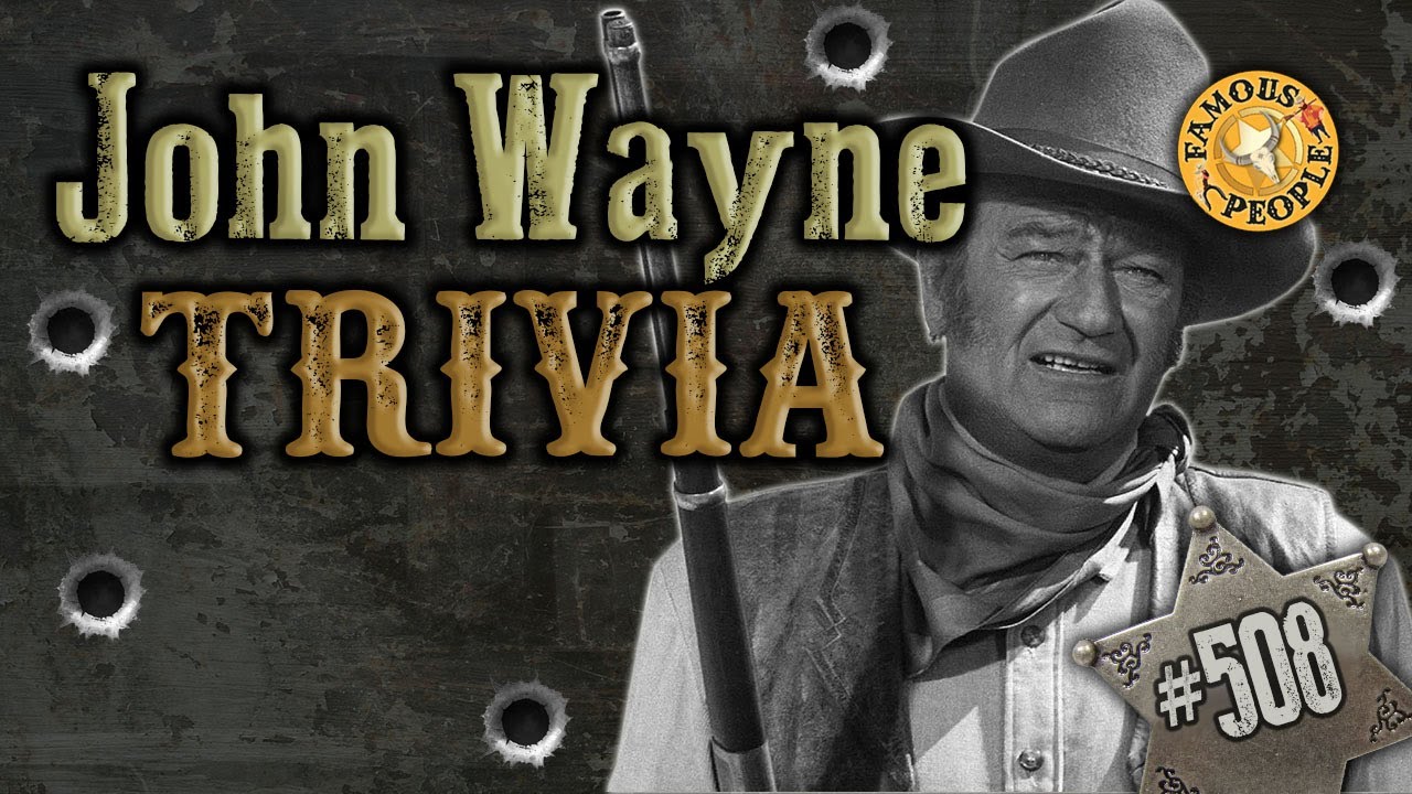 John Wayne Trivia - YouTube