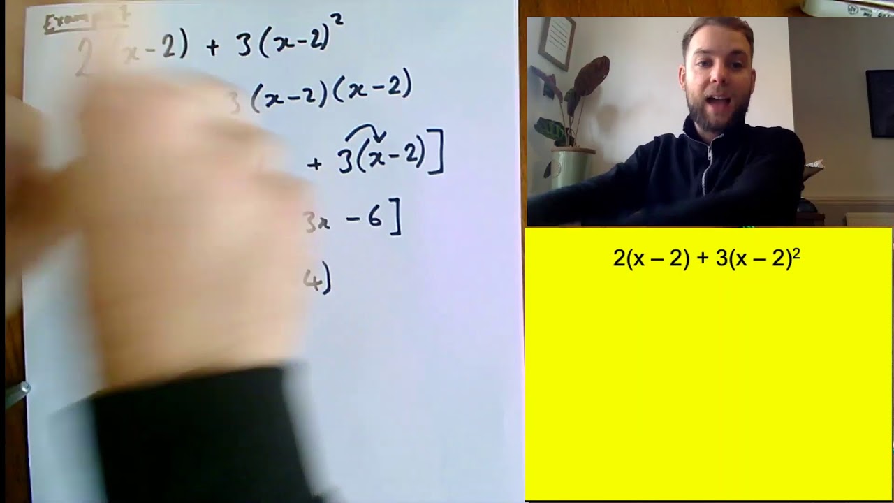 Factorising into a single bracket - Mr Adams Maths STACS - YouTube