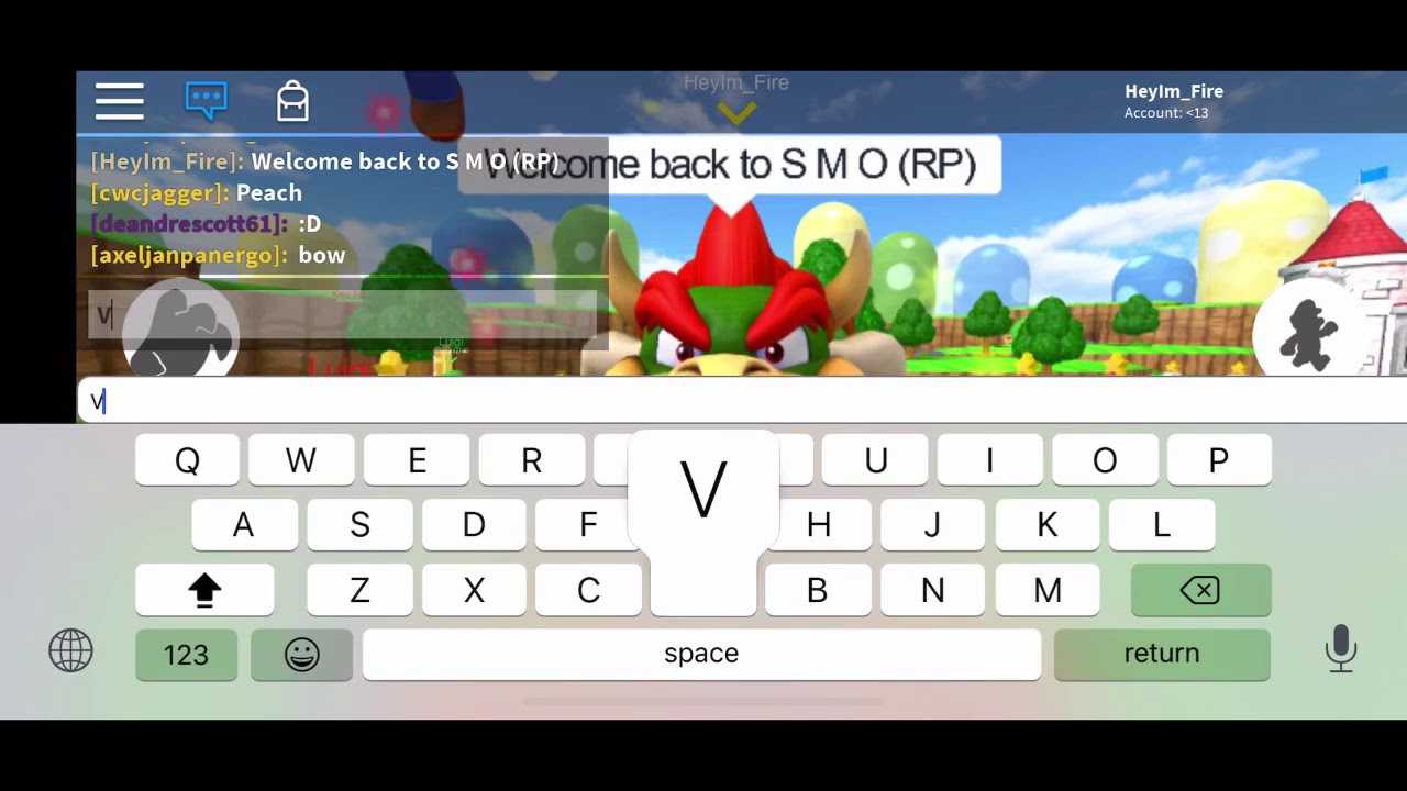 VIP Mario, YouTuber Luigi and Good Bowser in ROBLOX SMO (RP) - YouTube