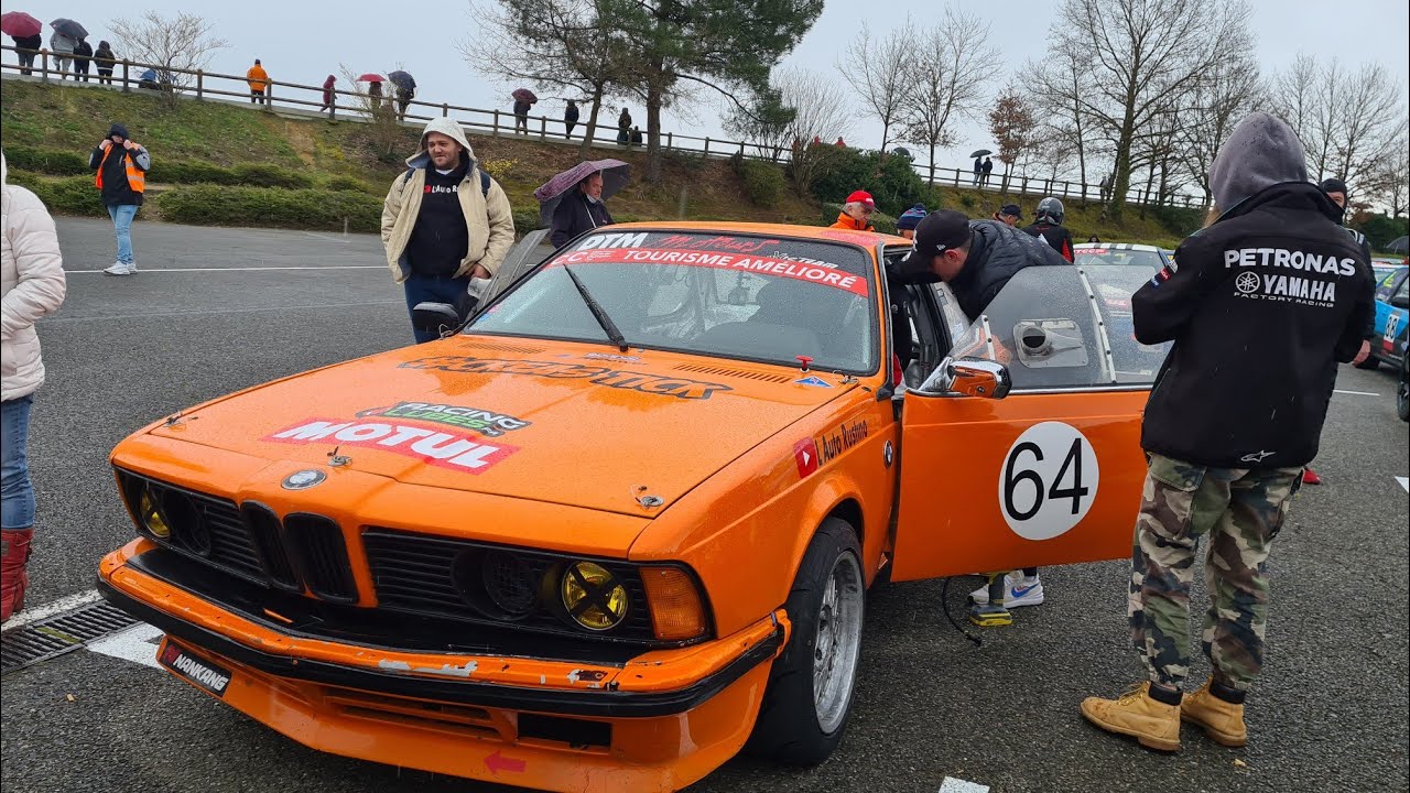 Championnat France HTCC Circuit Nogaro 2022 Bmw 635csi N°64 Florian ...