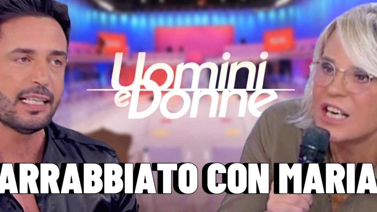 ANTICIPAZIONI UOMINI E DONNE ARMANDO SI ARRABBIA CON MARIA DE FILIPPI E ...