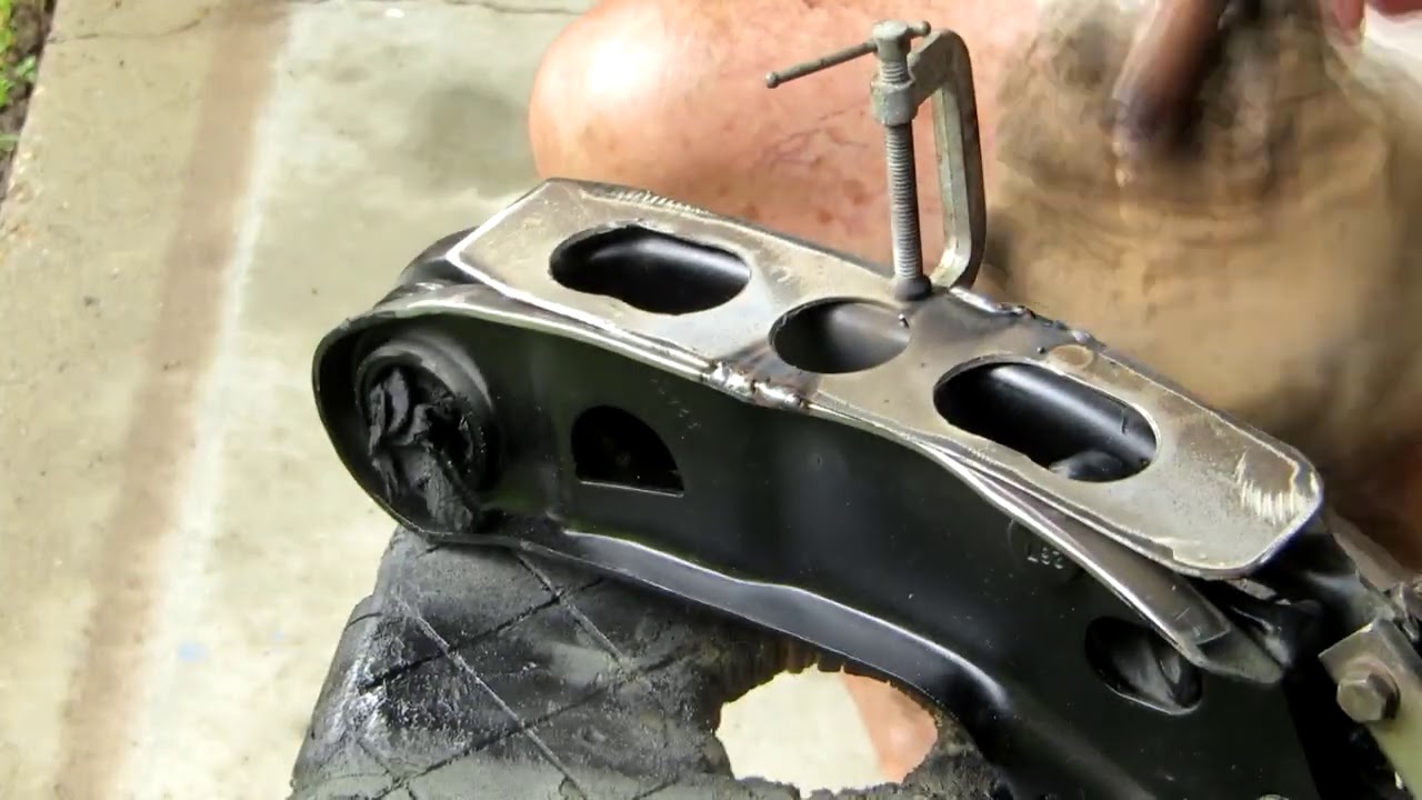 Mopar Lower Control Arm Boxing - YouTube