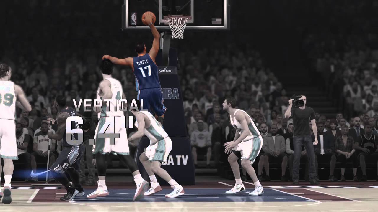 32" vertical dunk - YouTube