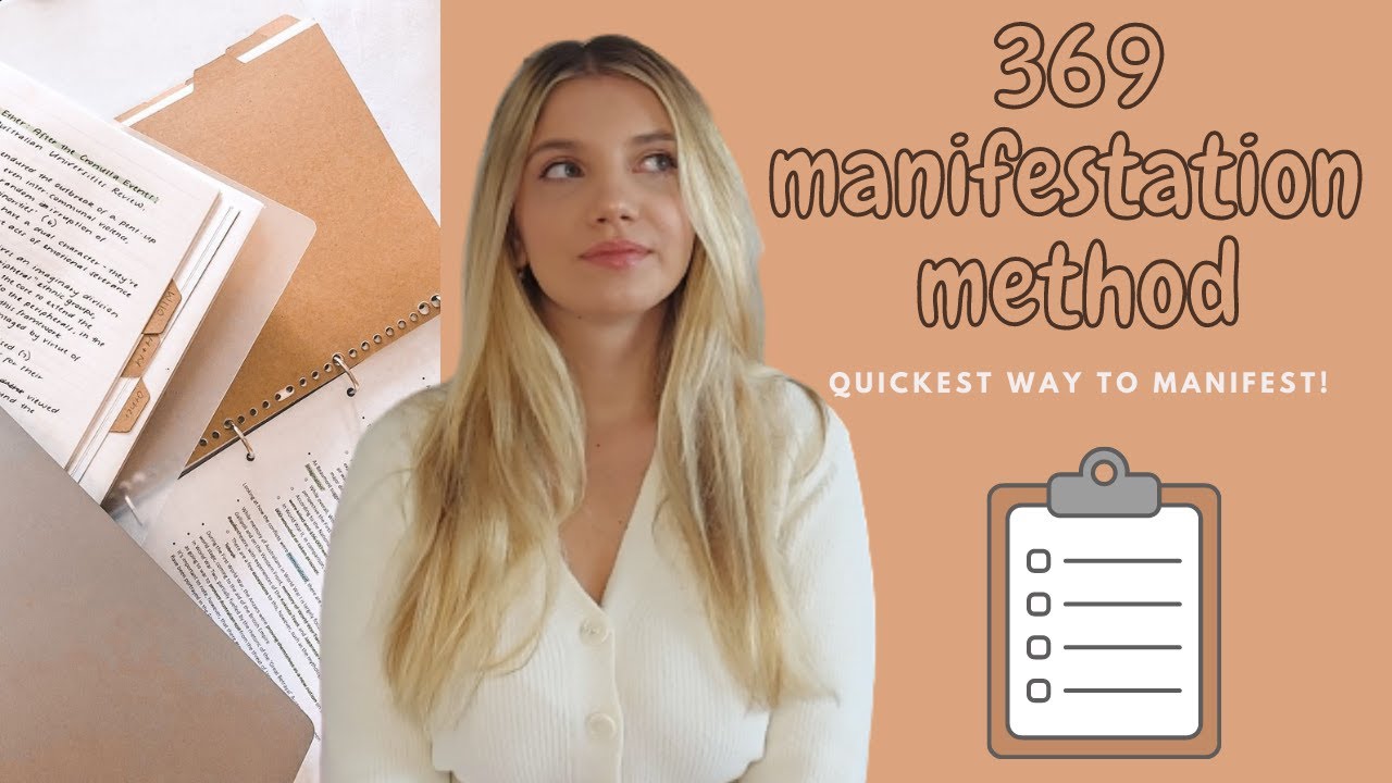 369 Manifestation Method | Quickest Way To Manifest Anything - The ...
