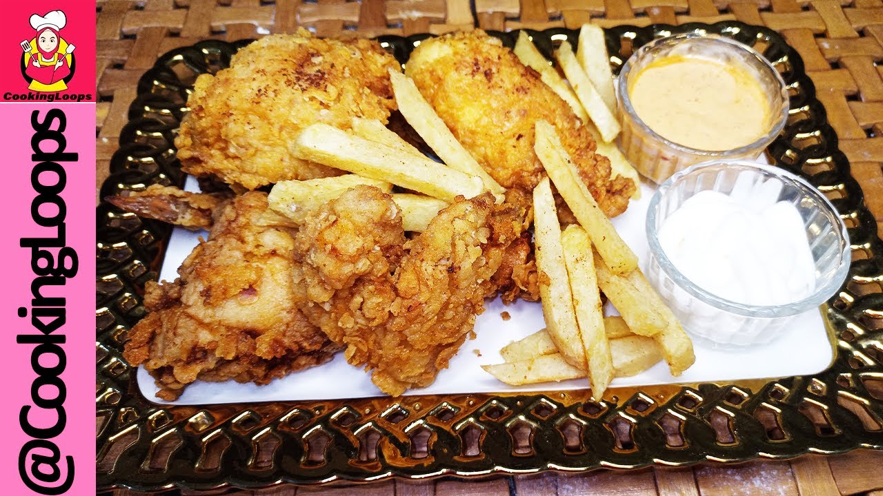 Chicken Spicy Broast Recipe | Crispy Chicken Like KFC | Without ...