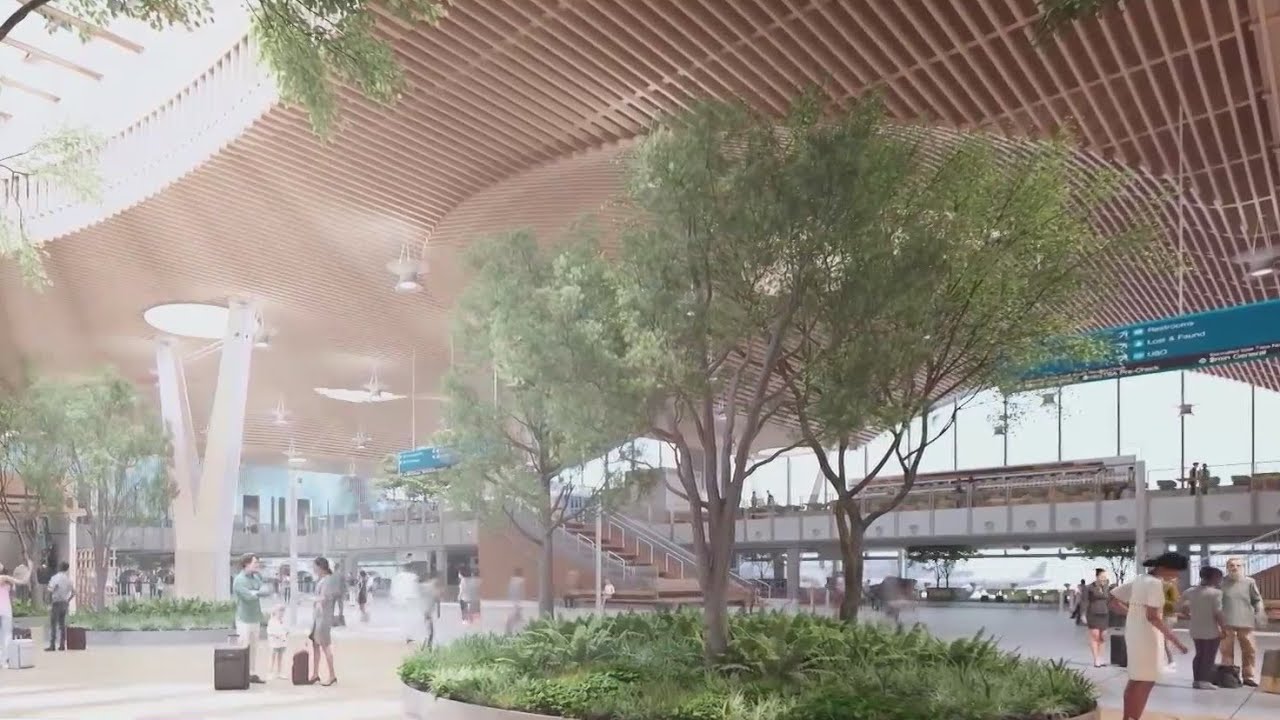 PDX opens Concourse B for Alaska, Horizon Air - YouTube