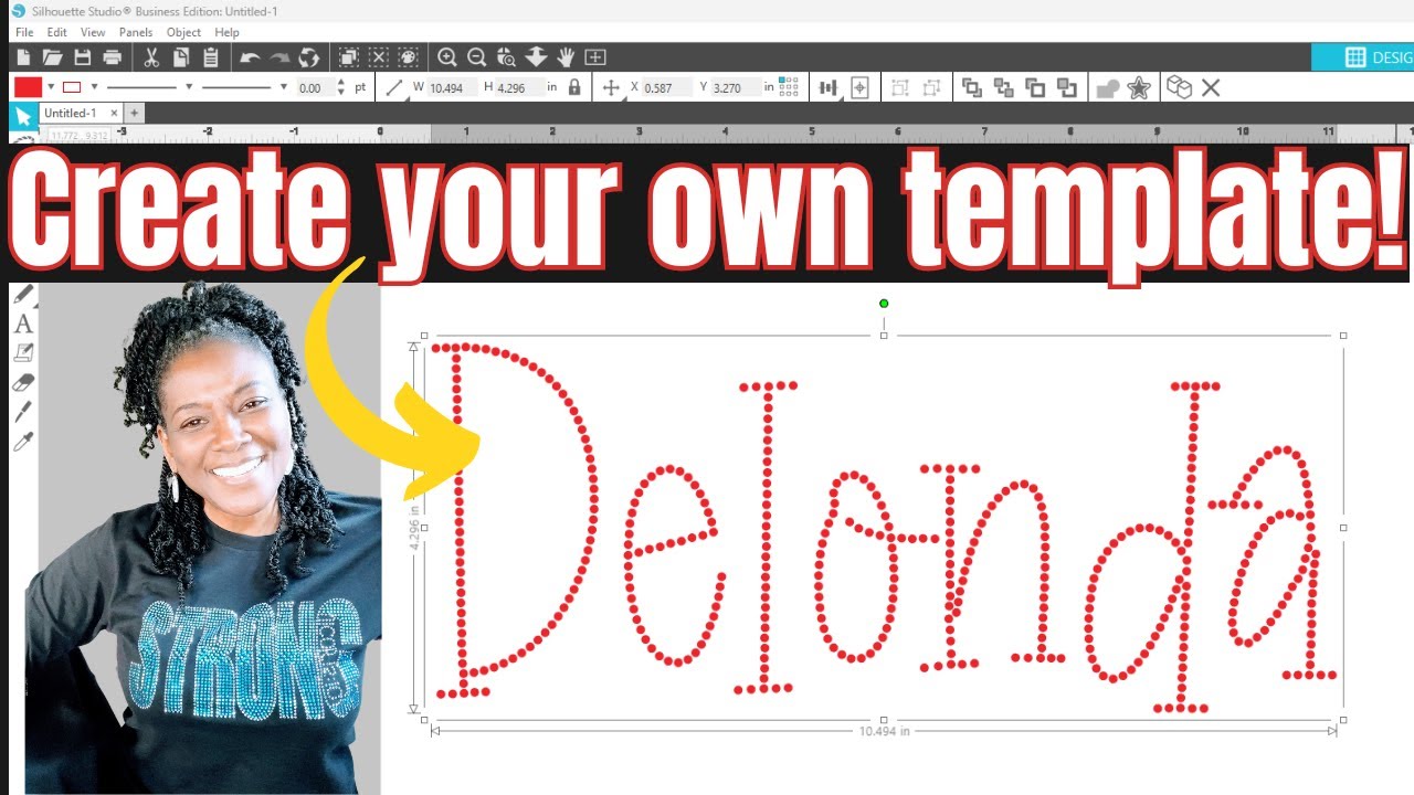 Rhinestone Templates: The Ultimate DIY Guide #rhinestones - YouTube