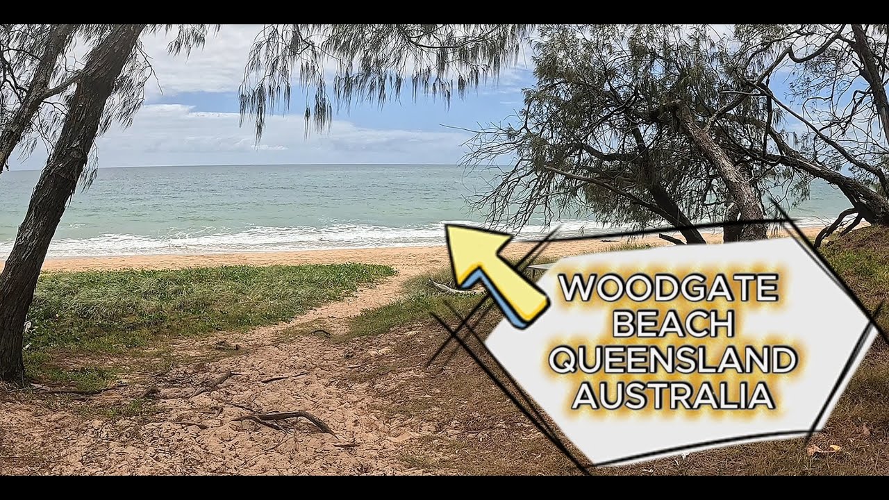Woodgate Beach Waves Queensland Australia - YouTube