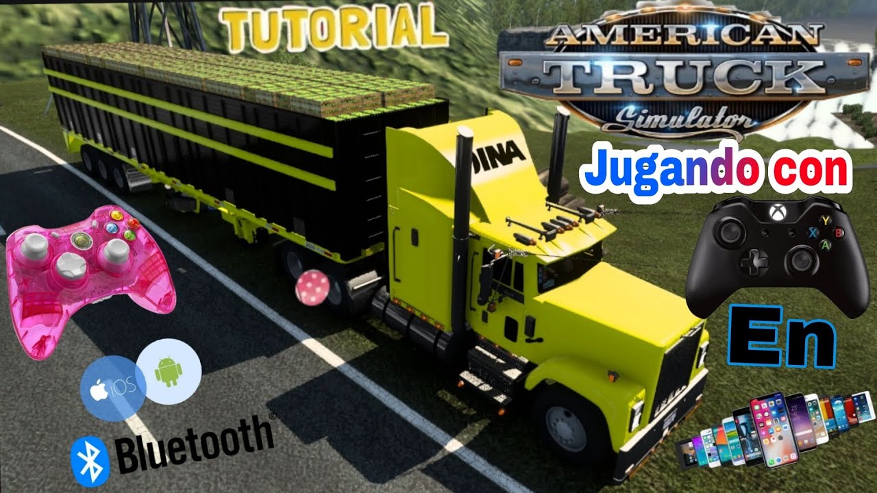 Cómo Jugar Américan Truck Simulator Con Control De Xbox en Android ...