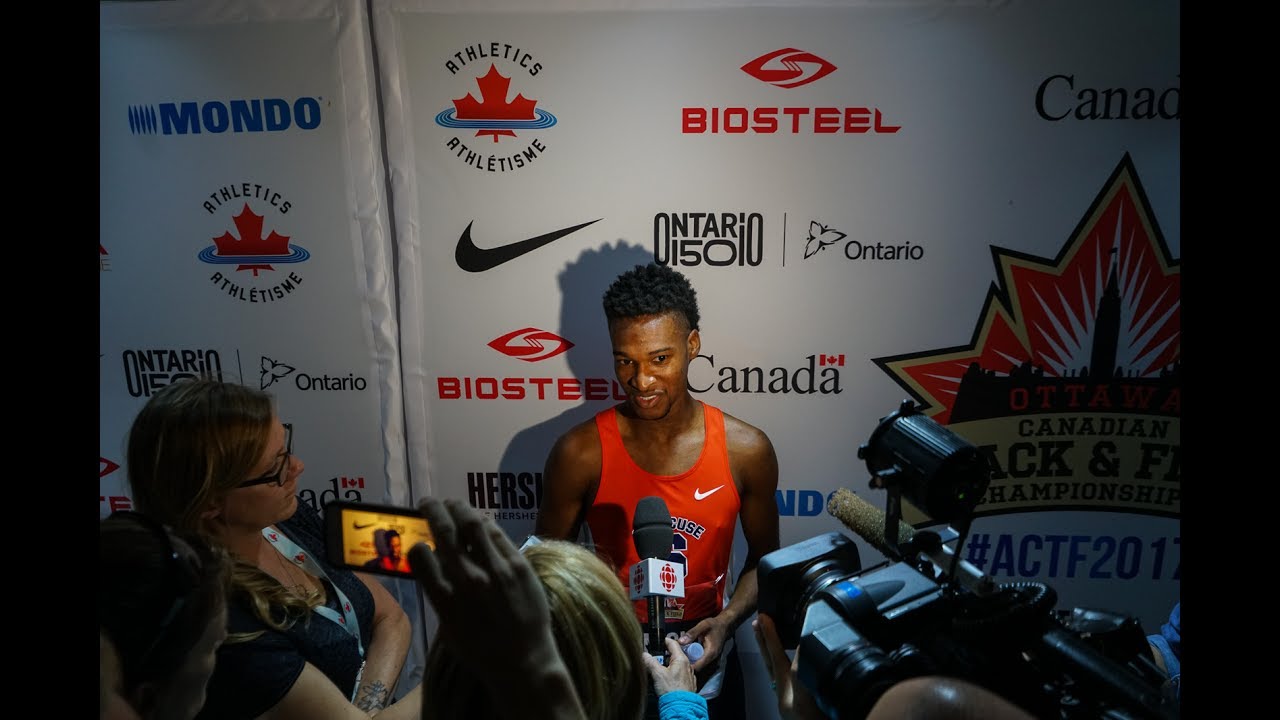 Justyn Knight qualifies for first IAAF World Championships - YouTube