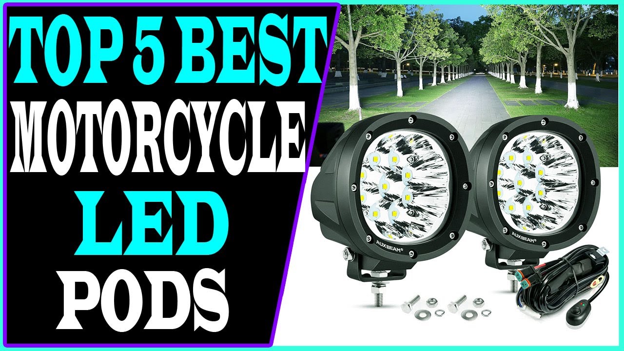 Top 5 Best Motorcycle Led Pods Review 2023 - YouTube