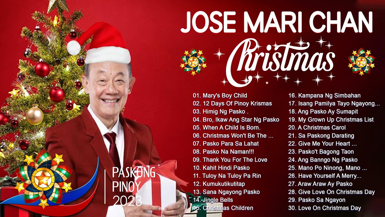 Pinoy Christmas Songs Collection 2023 🔔🔔 Jose Mari Chan, Garry ...