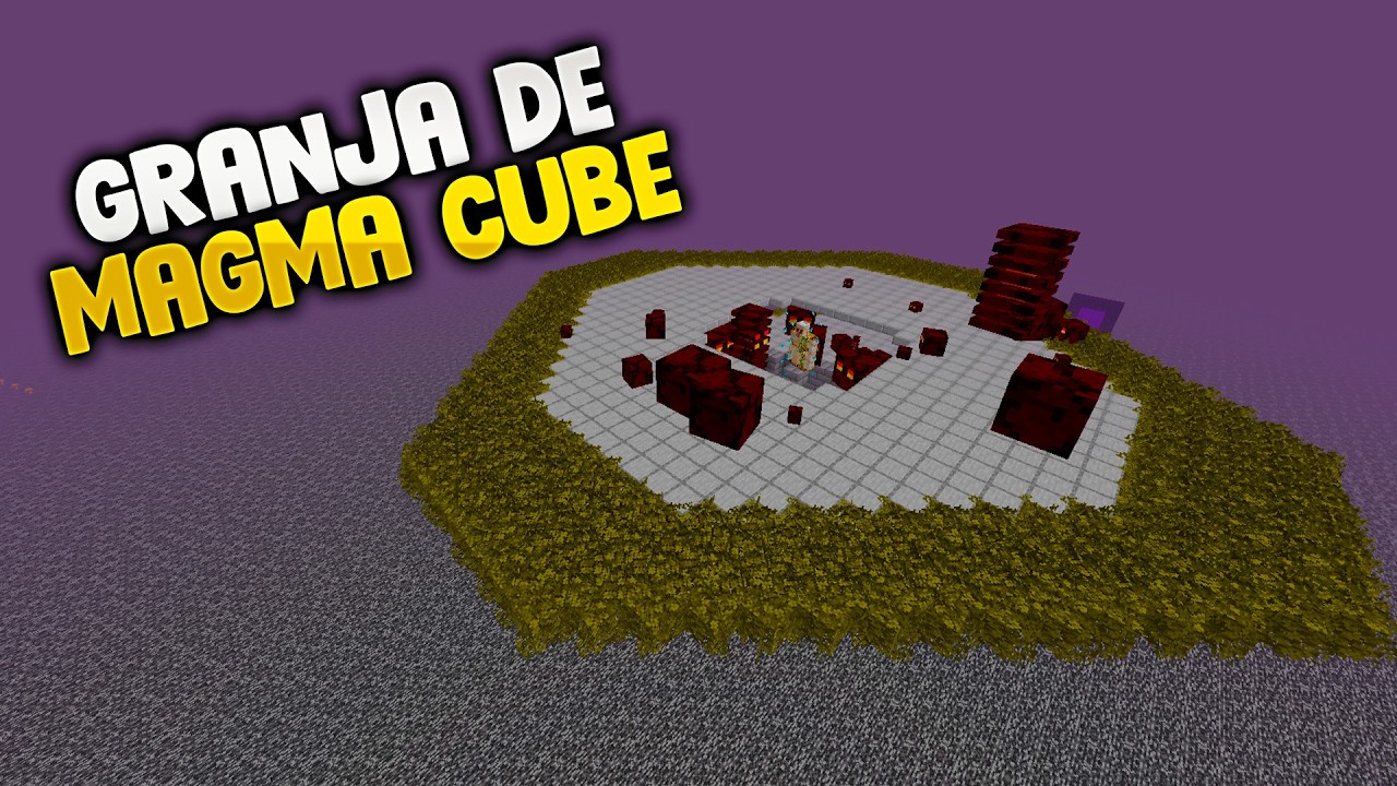 Cómo hacer una GRANJA de MAGMA CUBES en Minecraft 1.21+ - YouTube