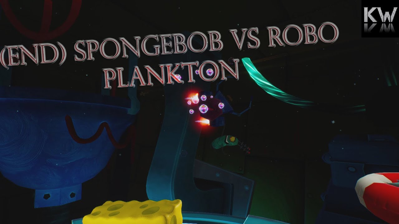 BERMAIN SPONGEBOB SQUAREPANTS!(END) SPONGEBOB VS ROBO-PLANKTON! - YouTube