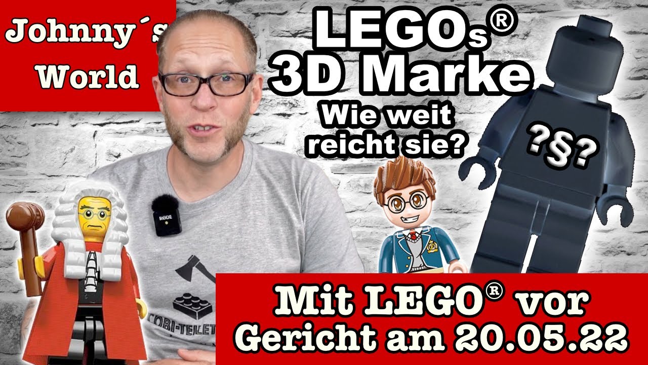 Mit LEGO® vorm Landgericht Düsseldorf Steingemachtes vs LEGO® - YouTube