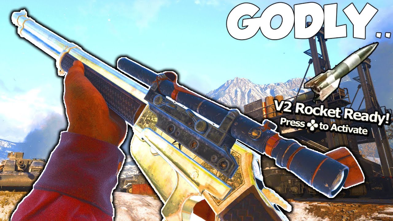 HEROIC LEVER ACTION "SHERIFF II" DLC SNIPER is GODLY! (V2 ROCKET) BEST ...