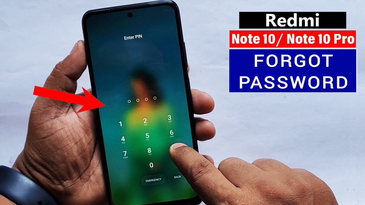How to Screen Unlock/ Hard Reset " Redmi Note 10/ Note 10 Pro " - YouTube