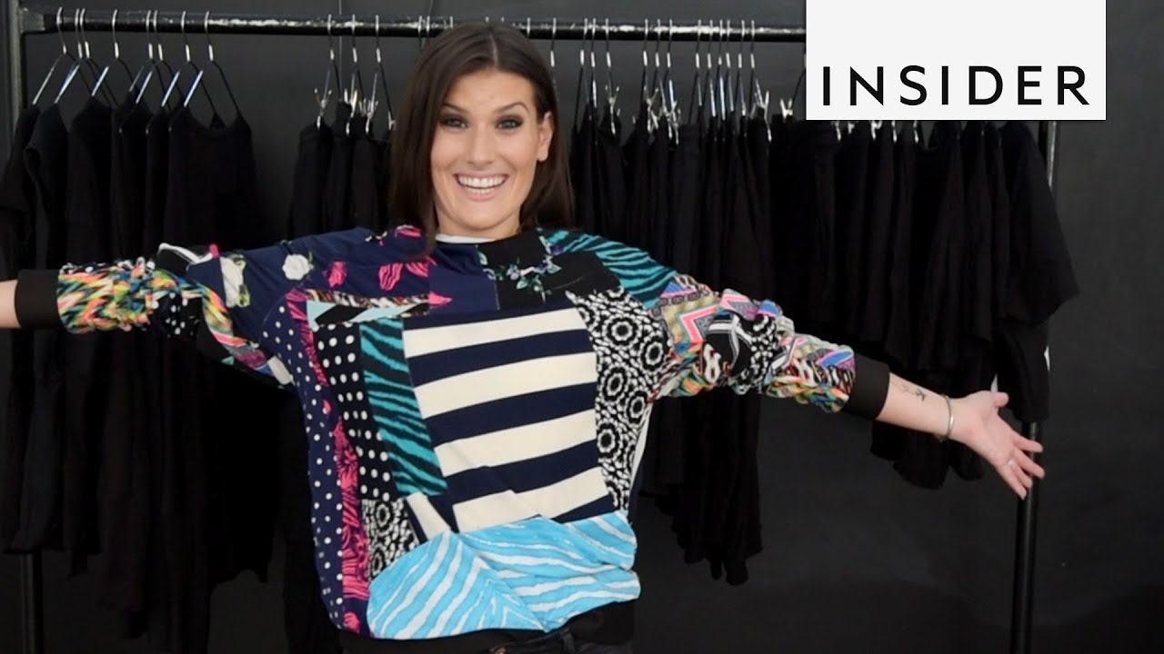 Coolest Clothing From Recycled Scraps - YouTube