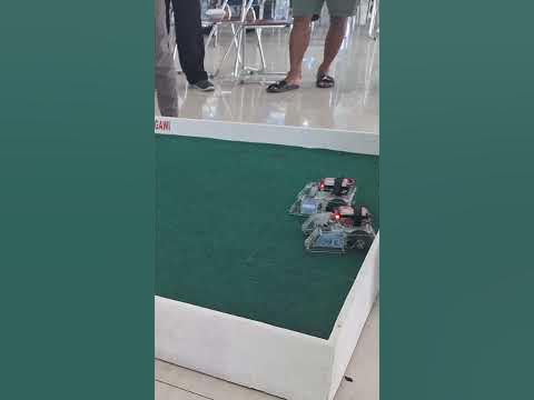 International Mini Soccer Robot Competition #sports #robotic #soccer #arduino #esp32 - YouTube