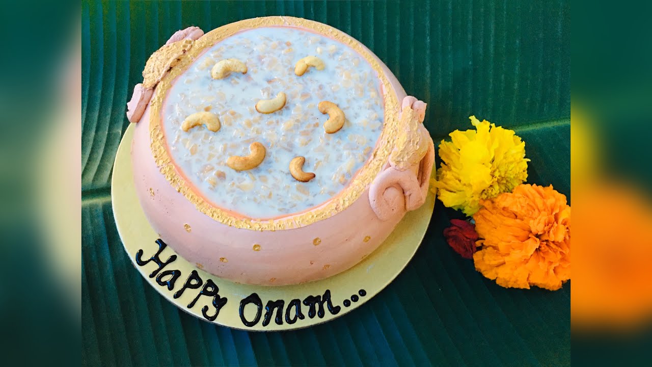 Onam special palada payasam cake - YouTube