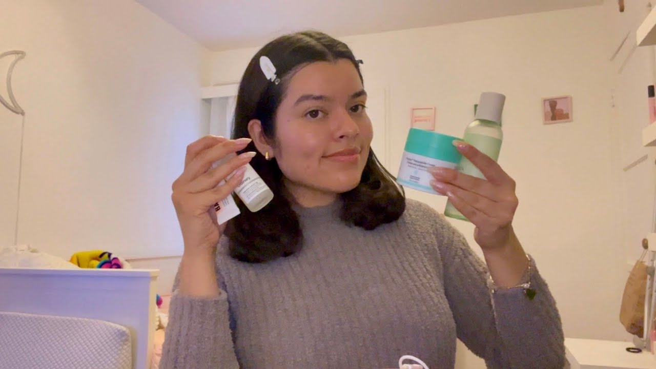 ASMR Skincare routine on me and YOU! (skincare role play)😴 - YouTube
