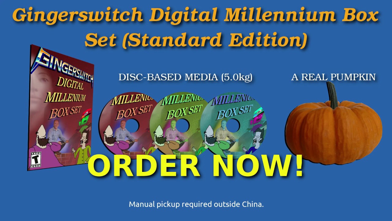 The 2020 Gingerswitch "Digital Millennium" Box Set! - YouTube