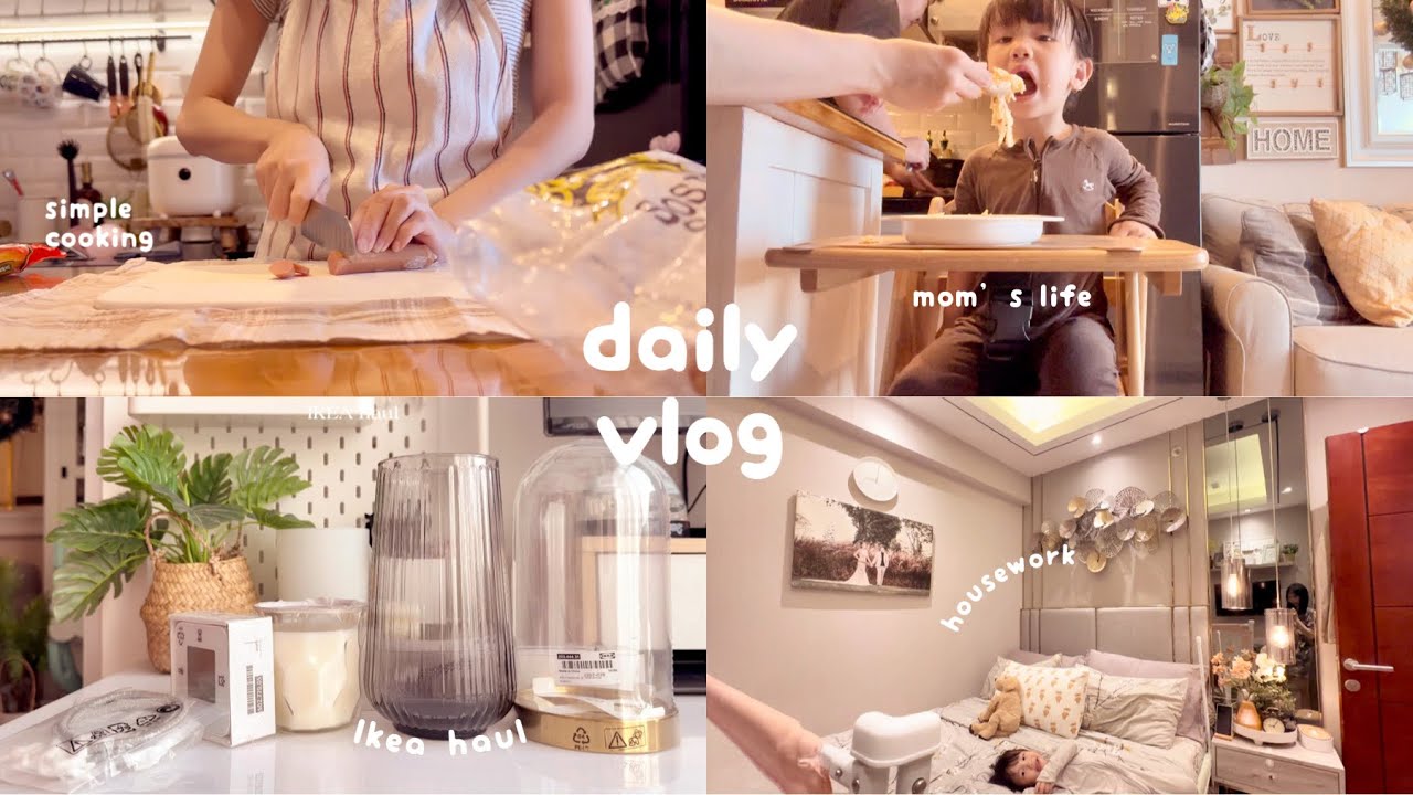 Daily vlog IRT 🧸 Ikea haul & review 🛍️ organize apartment #dailyvlog ...