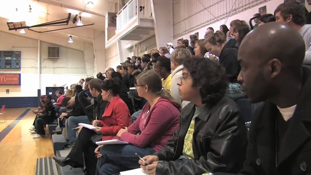 UIS Oxfam America Hunger Banquet - YouTube