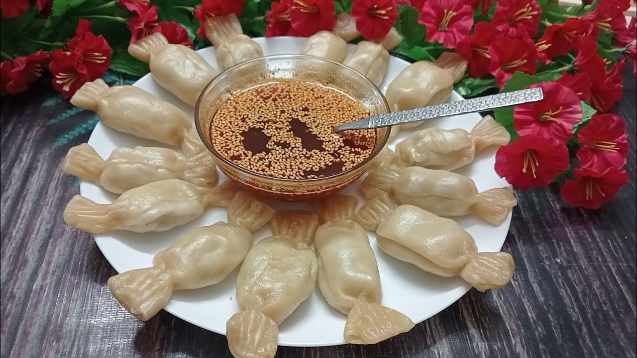ঝাল ক্যান্ডি। মোমো রেসিপি। ক্যান্ডির ভিতরে কি ⁉️। spicy & crispy candy ...