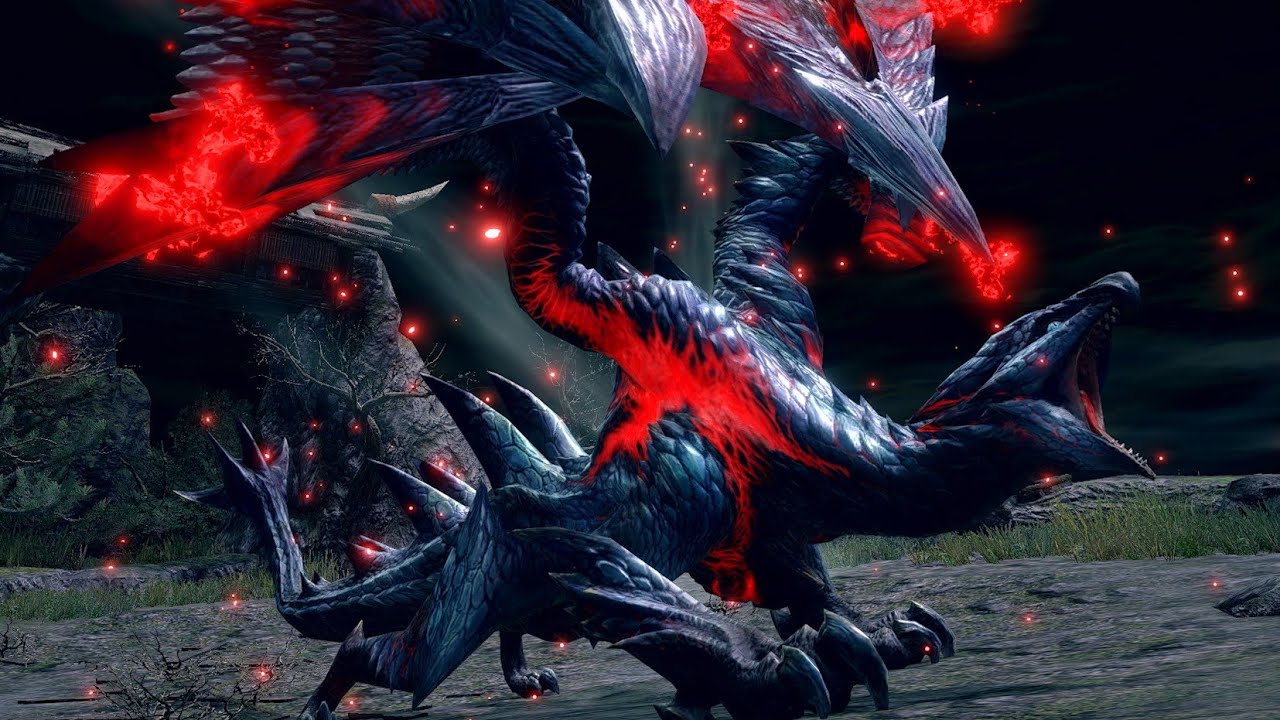 Monster Hunter Rise : VALSTRAX ON MHGU ECOLOGY TRAILER + Crimson Glow ...
