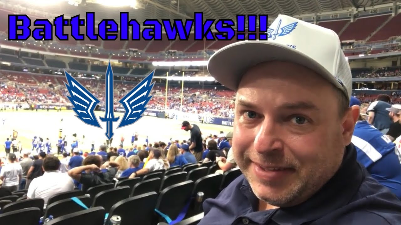 I Finally Went to a St. Louis Battlehawks Game - YouTube