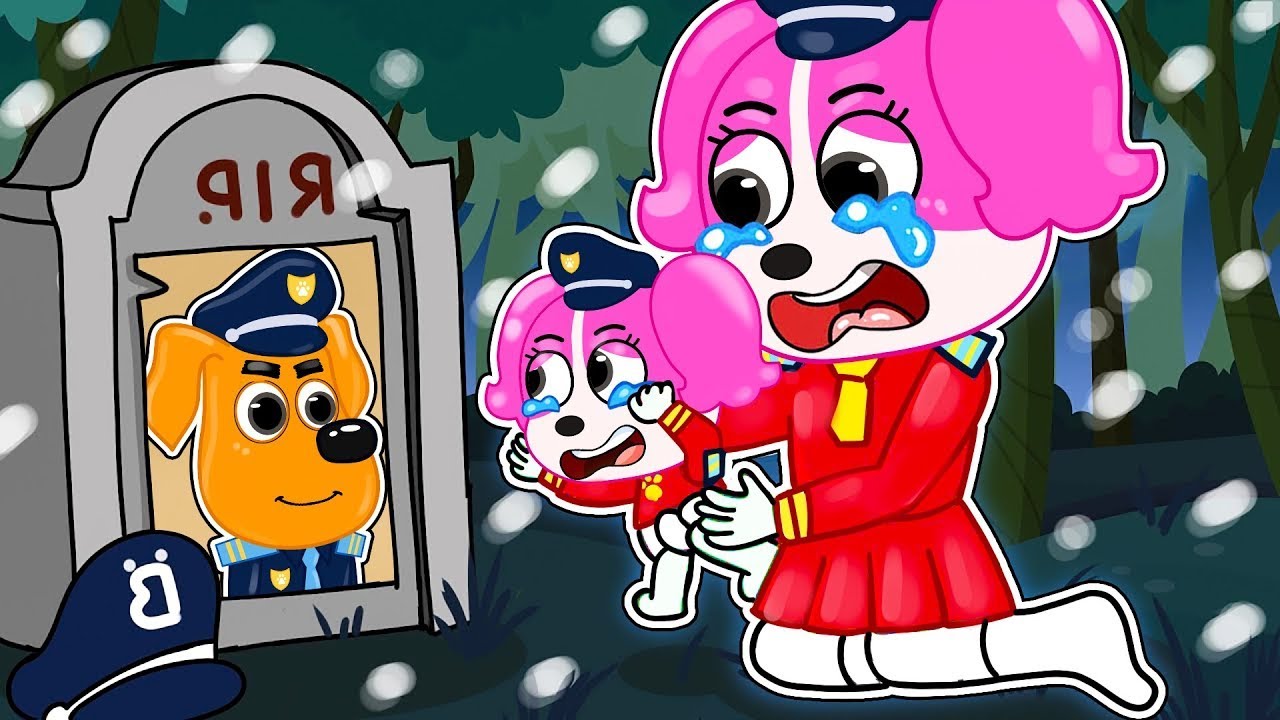 Sheriff Labrador Don't Leave, Baby Papillon Needs You?! - Very Sad ...