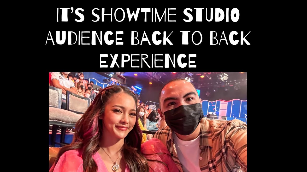 IT’S SHOWTIME STUDIO AUDIENCE BACK TO BACK EXPERIENCE - YouTube