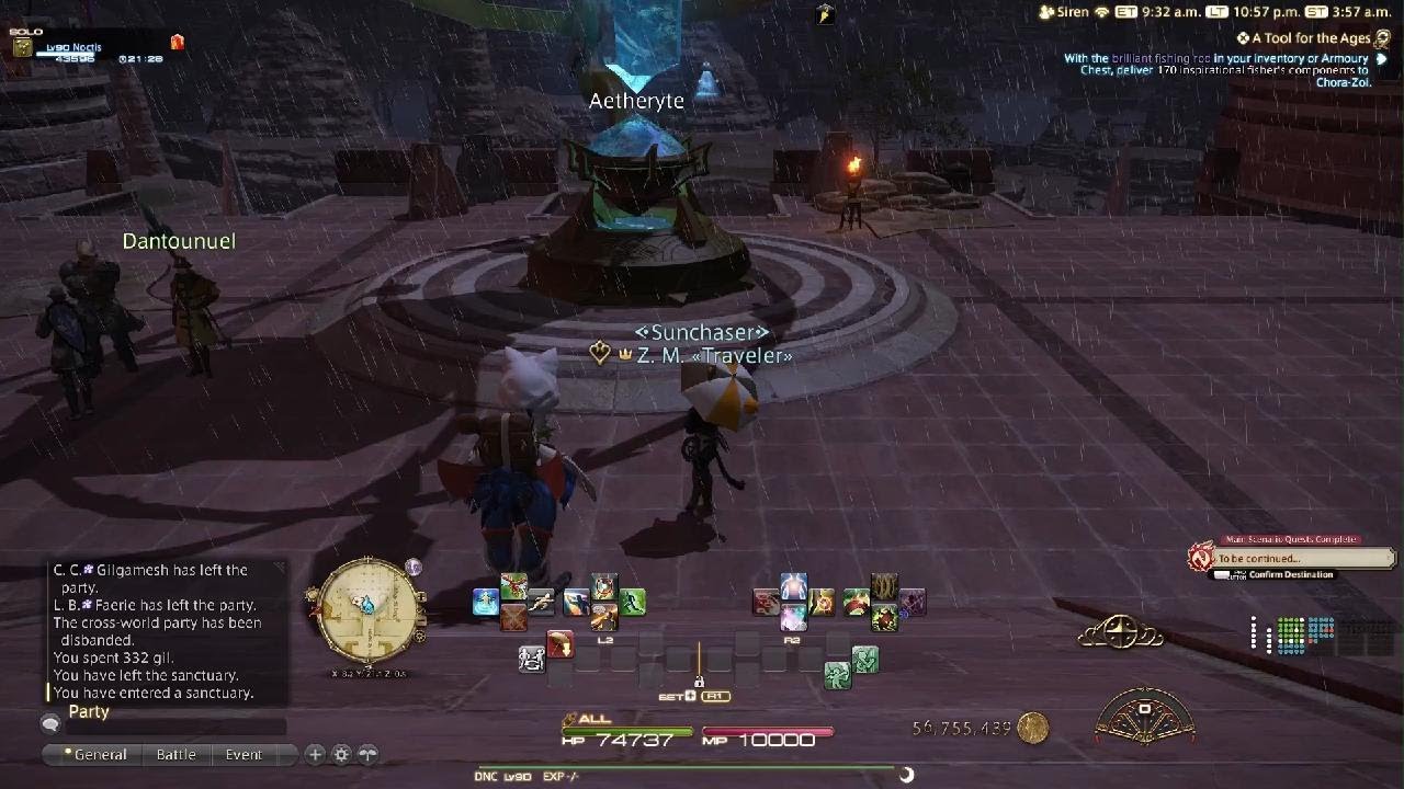 FINAL FANTASY XIV Online Landerwaffe Mount - YouTube