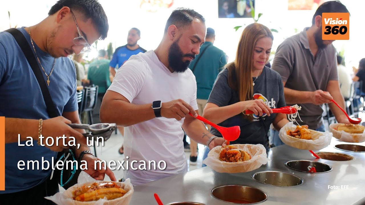 La torta, un emblema mexicano Video: EFE - YouTube