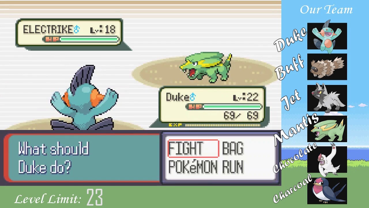 Pokemon Sapphire Nuzlocke Part 7 - Pathetic Electrics - YouTube