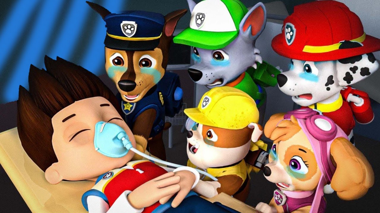 Paw Patrol Ultimate Rescue || RYEDR FUNERAL! - Ryder please don't leave ...