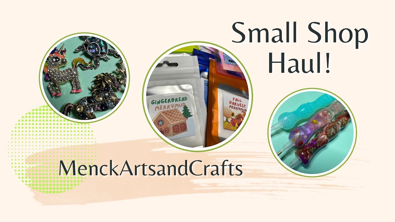 Small Shop Haul - Coverminders with ALL the Bling, Putty, Pens ...