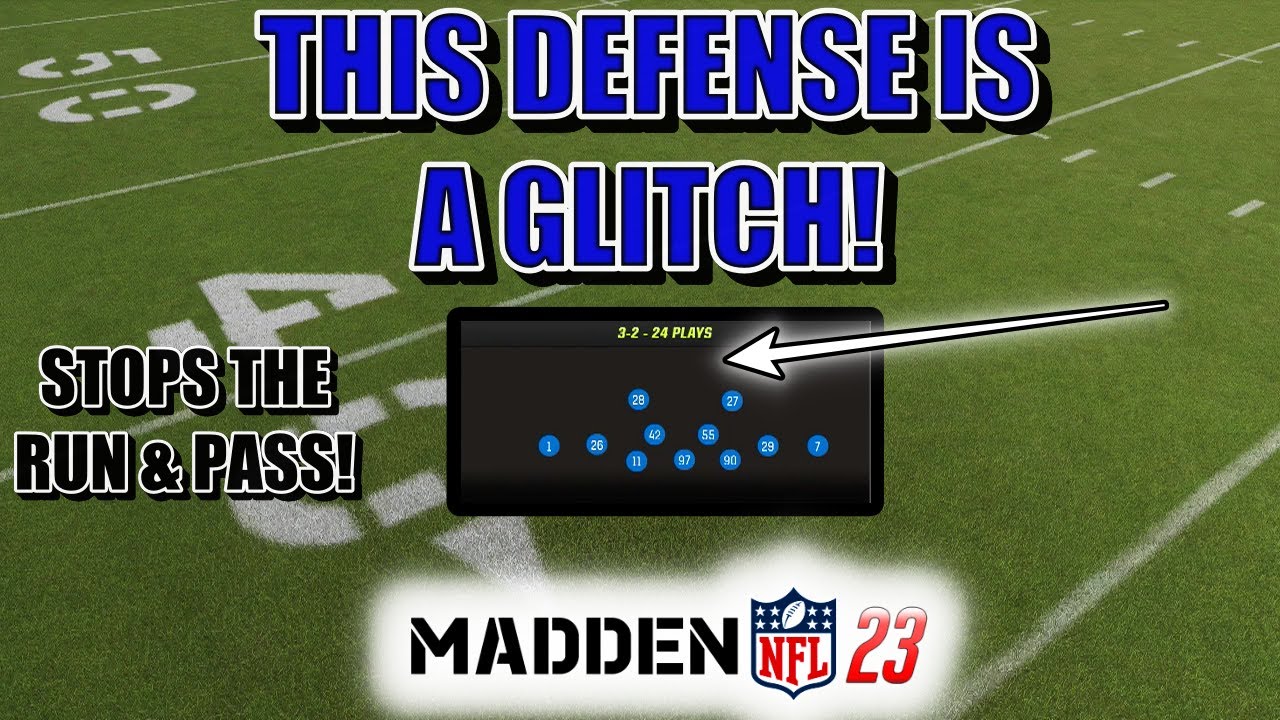 THIS IS BROKEN! Best Blitz & Base Defense Madden NFL 23! STOPS RUN ...