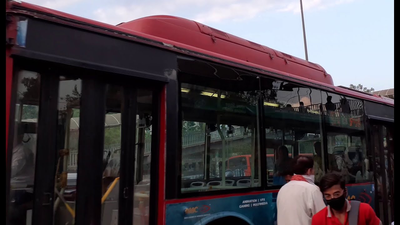 Bus no 864 Delhi Route ISBT to Tilak Nagar - YouTube