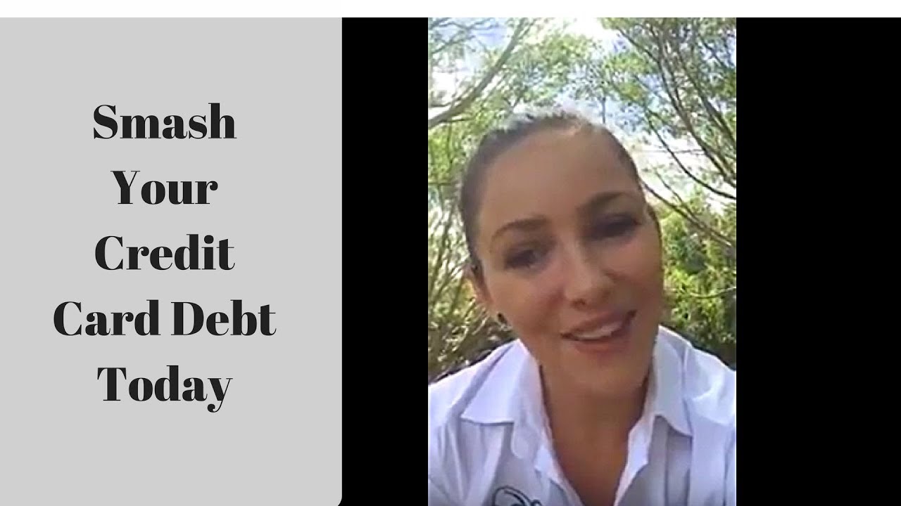 Smash Your Credit Card Debt - YouTube