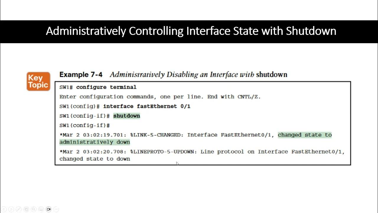 CCNA Initiative - Configuring and Verifying Switch Interfaces - YouTube