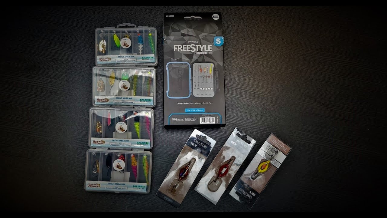 Pescuit la Spinning. Pescuit la Pastrav si Clean! Prezentare momeli ...