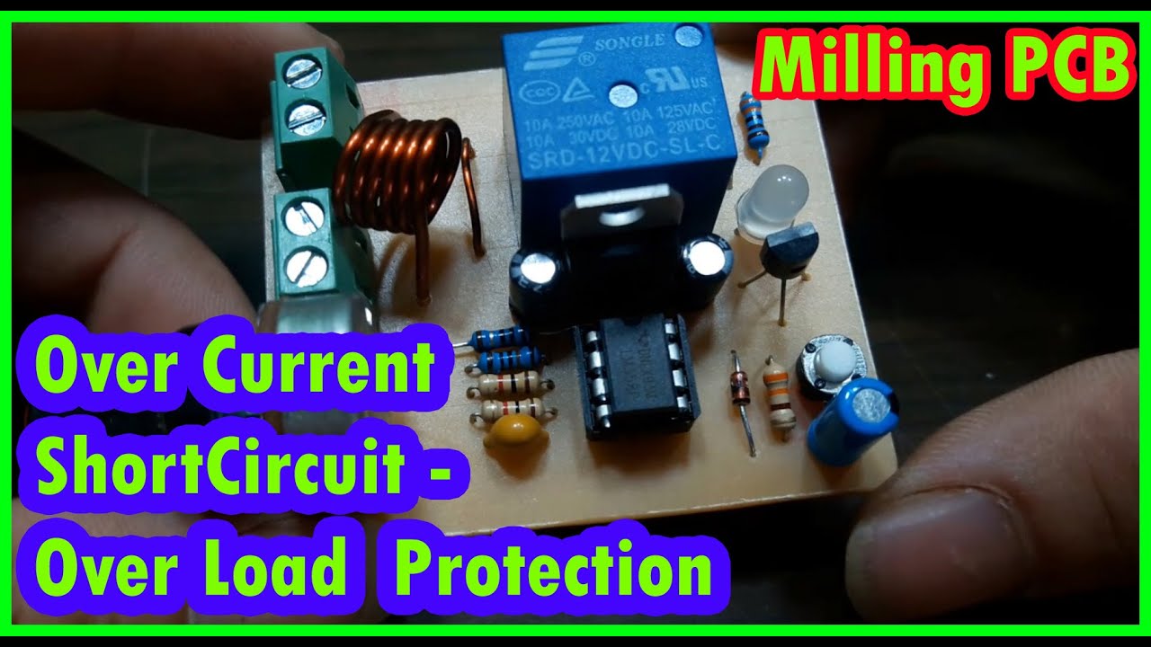 Homemake DC Over Current - ShortCircuit - Over Load Protection Circuit ...