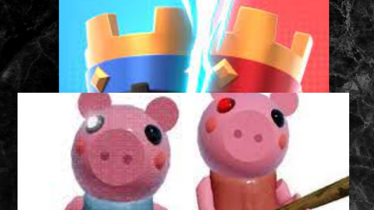 Playing clash royale in Piggy//Piggy build mode//ROBLOX piggy - YouTube