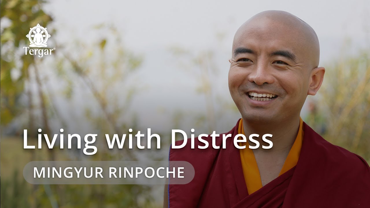 Mingyur Rinpoche Live Teaching - Living With Distress - YouTube