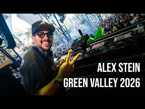 ALEX STEIN | FULL SET GREEN VALLEY 2026 | 4K PEAK TIME TECHNO