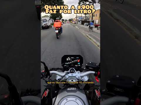 Qual o consumo da F900 R? #motovlog #goprohero12 #900cc #bmwf900r # ...