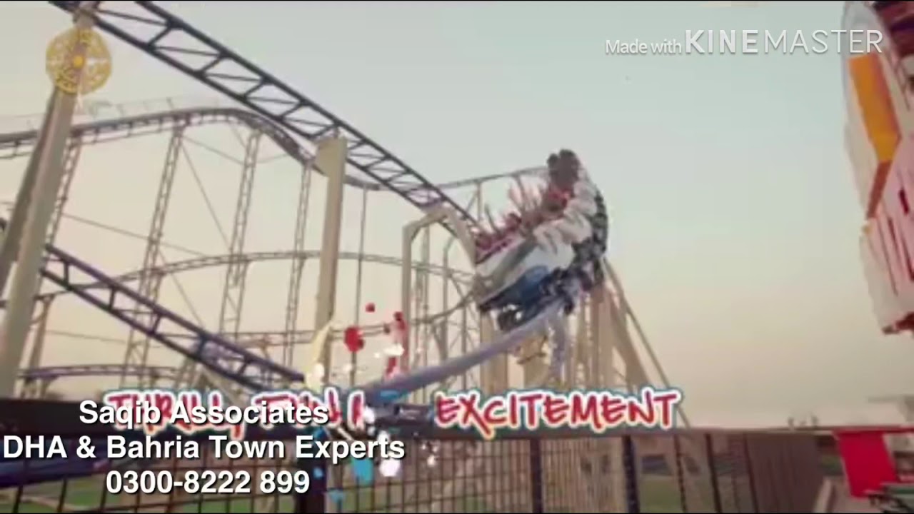 Bahria Town Karachi Theme Park Adventure Land - YouTube