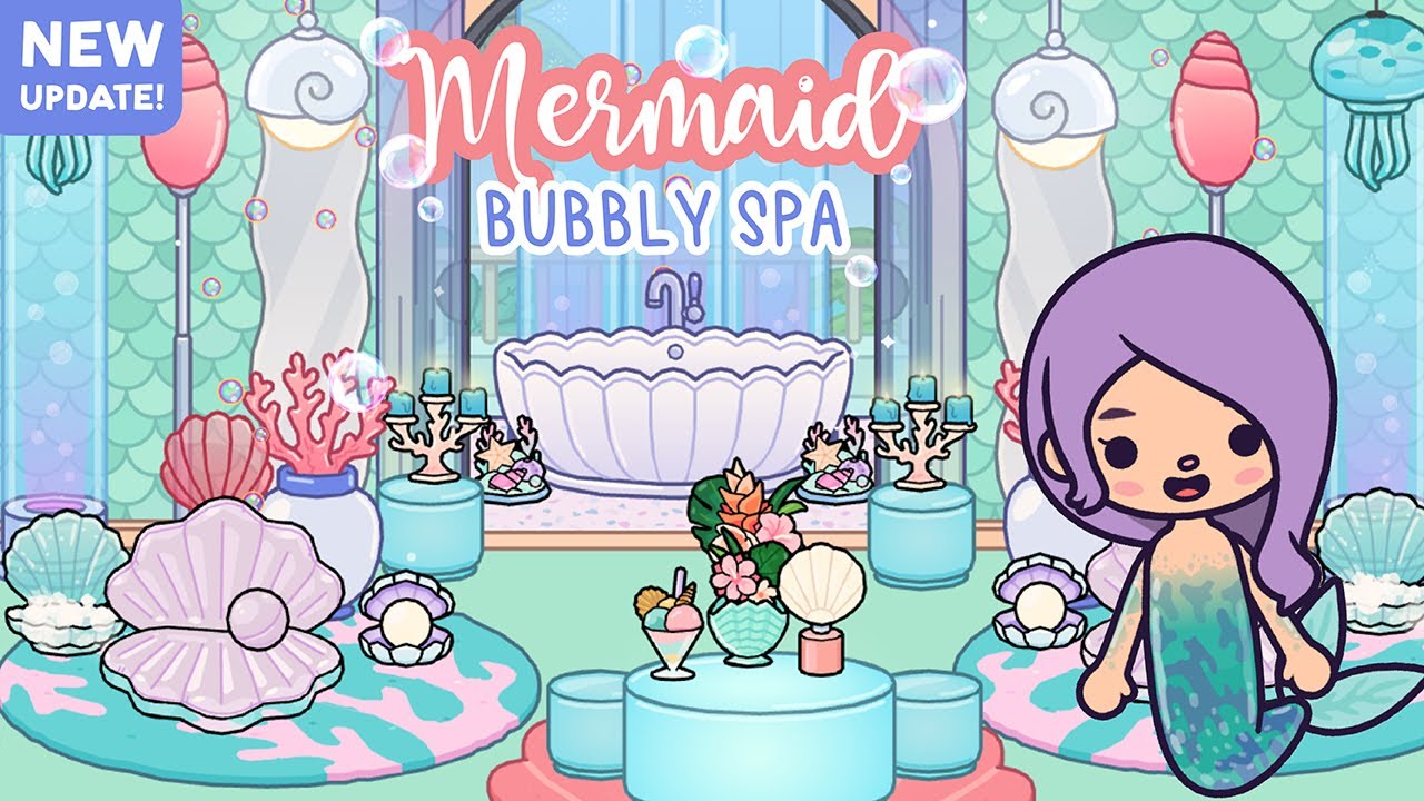 Mermaid Pool In 2021 Mermaid Pool Toca Life World Toca Boca Life World